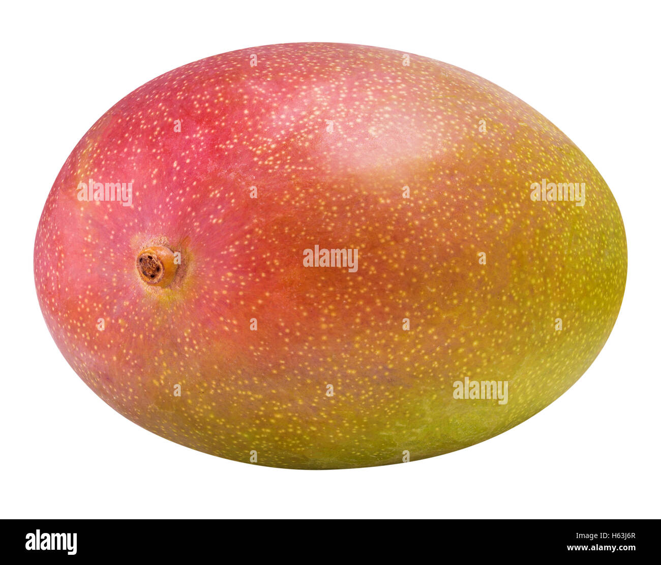 Ripe mango isolated on white background with clipping path Stock Photo ...