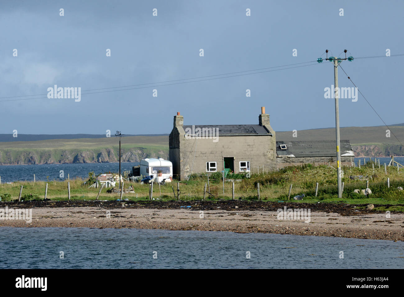 Shetland Isles the UK's most northerly inhabited islands with a ...