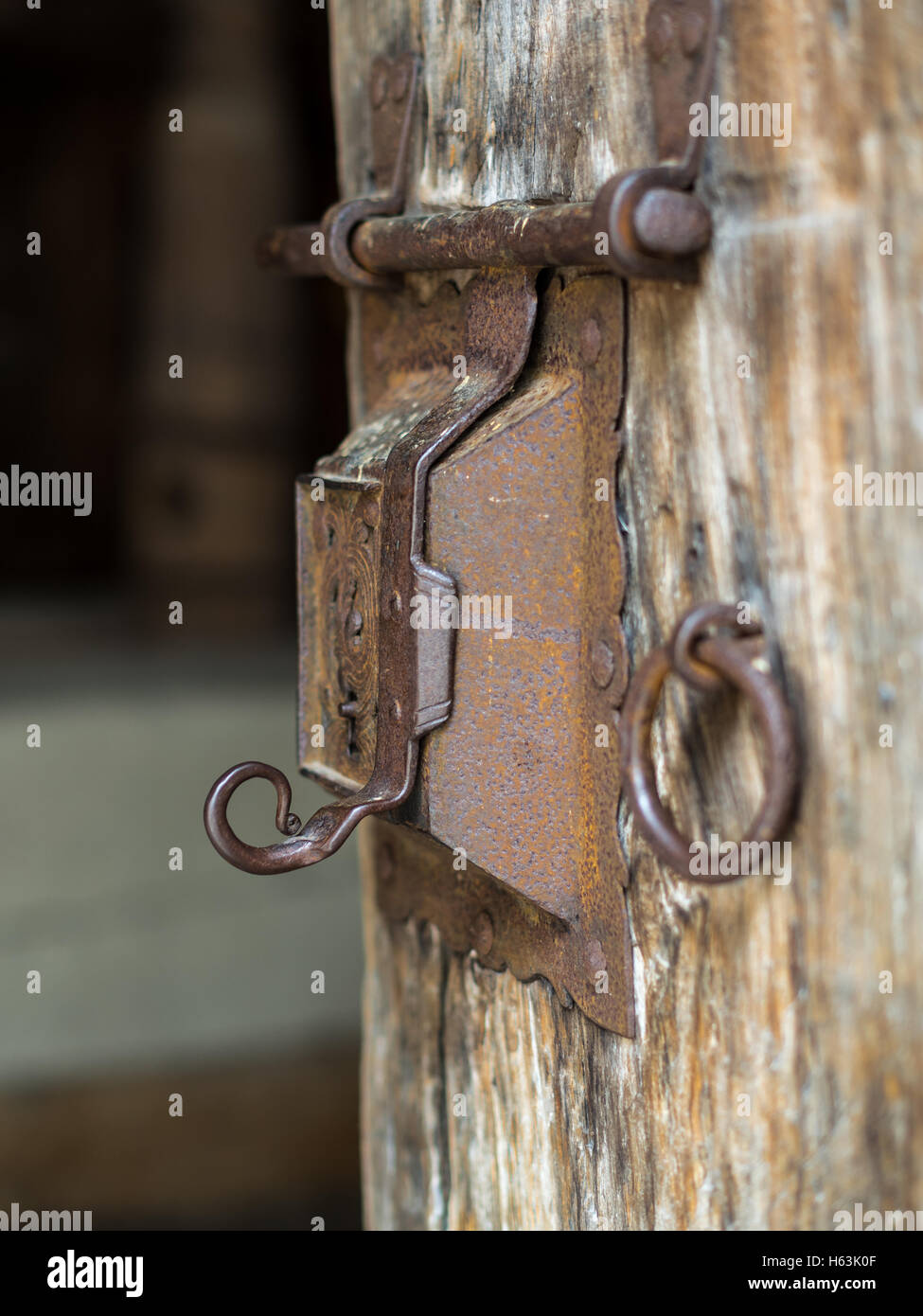 Antique door handle switzerland hi-res stock photography and images - Alamy