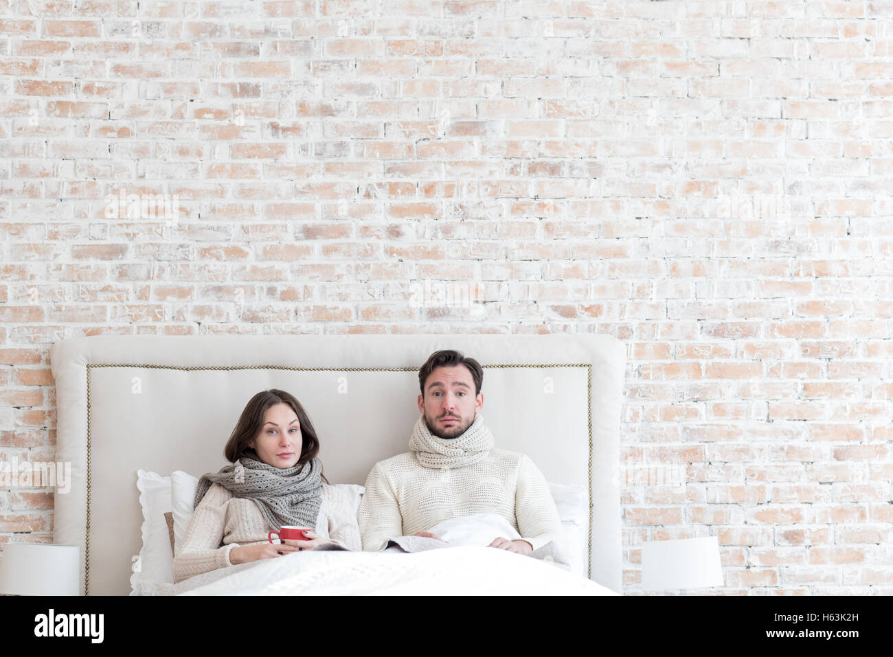 Couple Sad Bed High Resolution Stock Photography and Images - Alamy