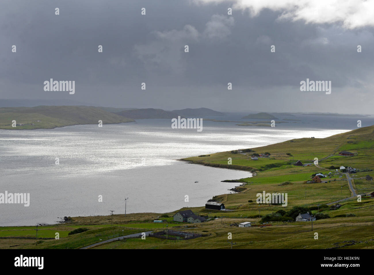 Shetland Isles the UK's most northerly inhabited islands with a ...