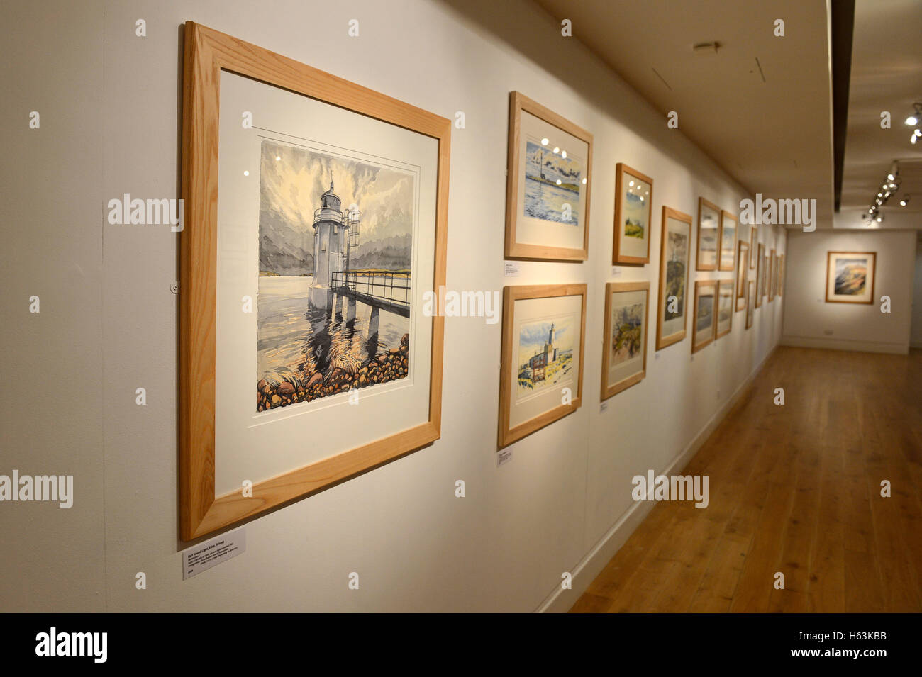 Shetland Museum and Archive in Lerwick the capital of Shetland Stock ...