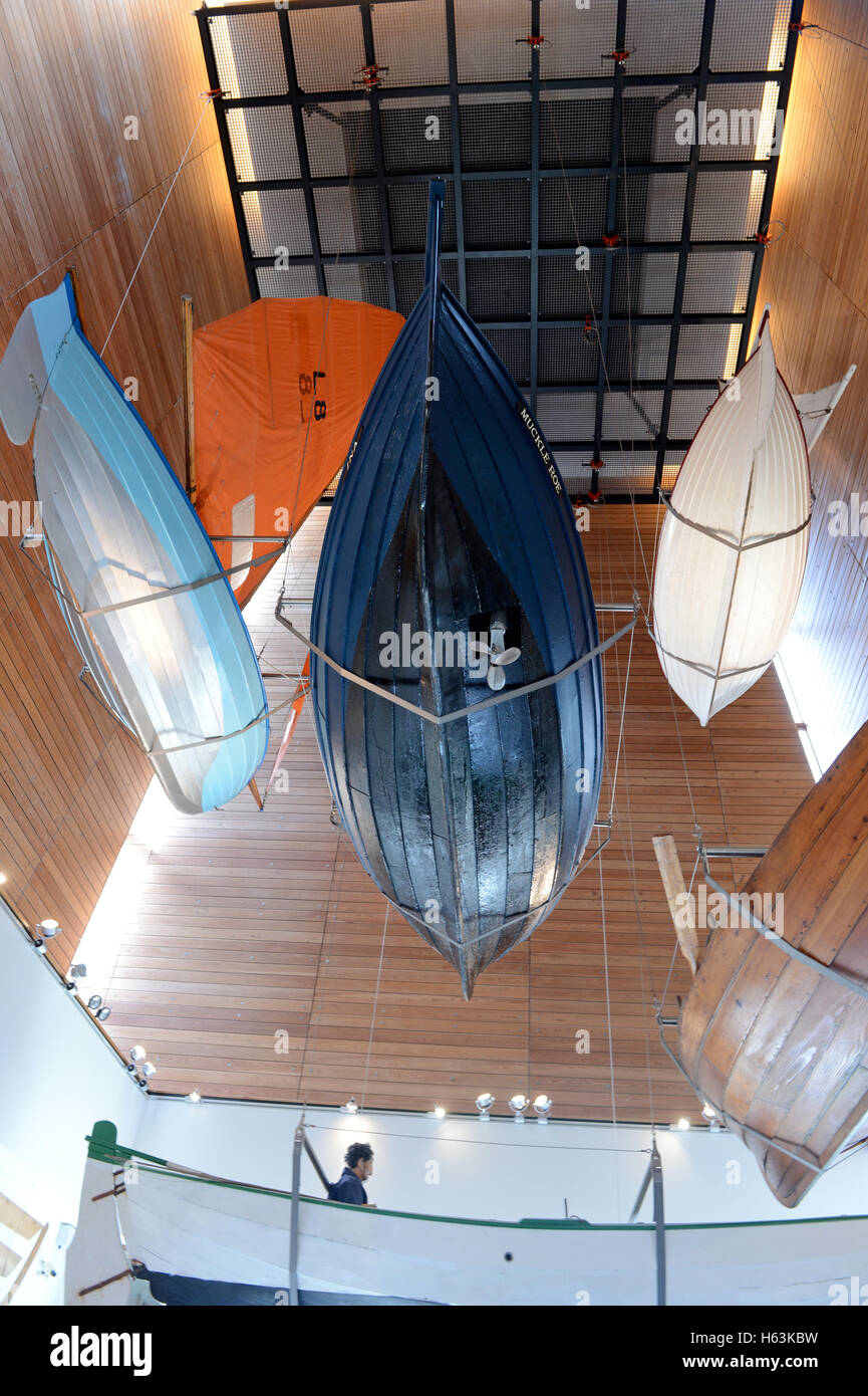 Shetland Museum and Archive in Lerwick the capital of Shetland Stock ...