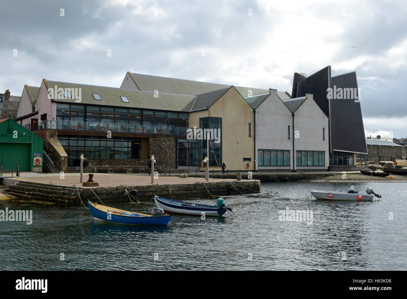 Shetland Museum and Archive in Lerwick the capital of Shetland Stock ...