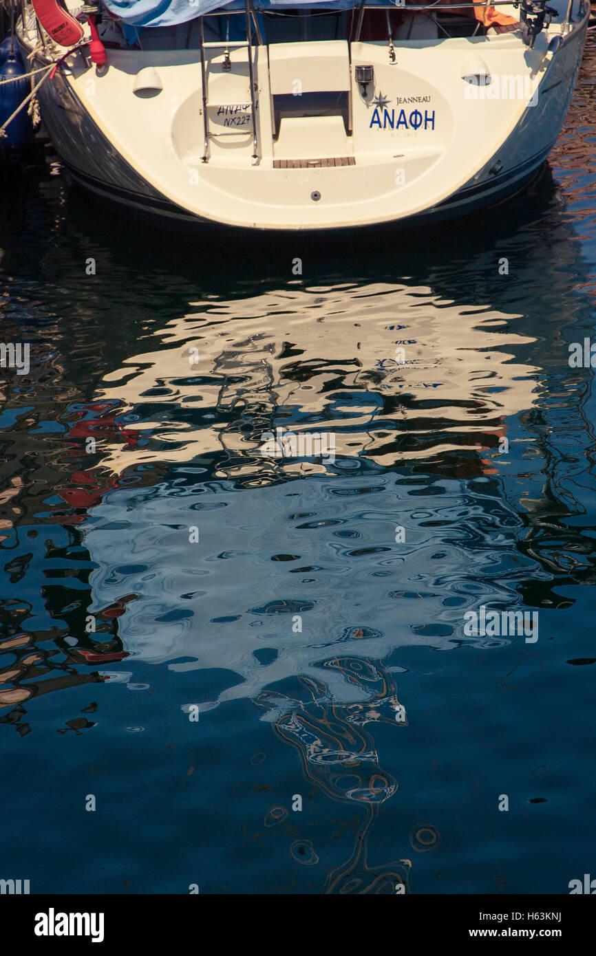 Abstract Boat Water Reflection High Resolution Stock Photography and ...