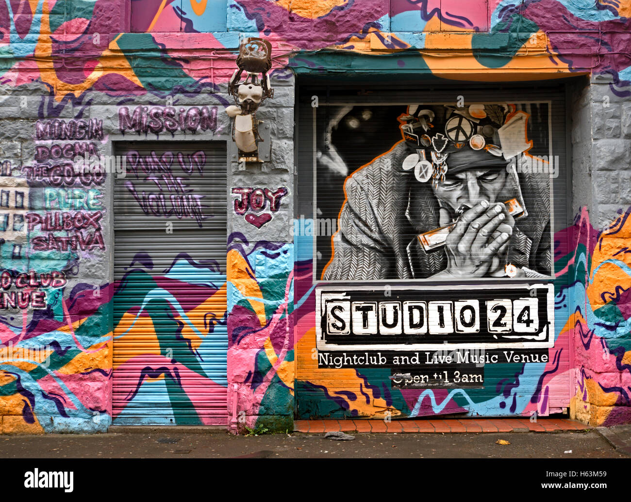 Exterior view of Studio 24, an independent nightclub in the heart of ...