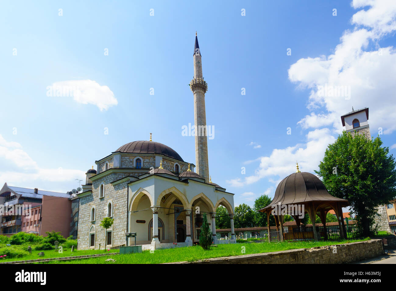 Husein-pashas Mosque, built between 1573 and 1594, in Pljevlja ...