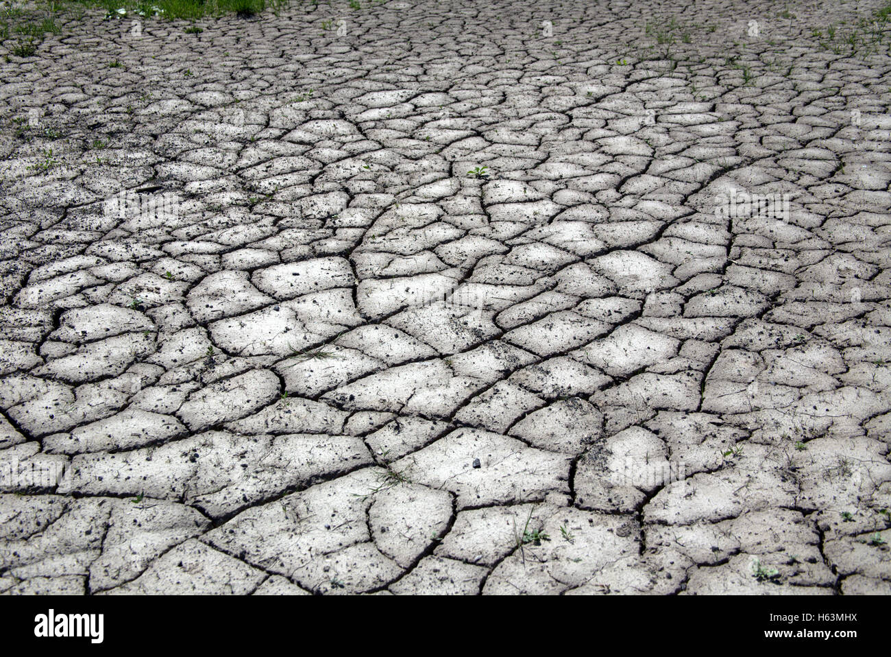 Cracked earth on black hi-res stock photography and images - Alamy