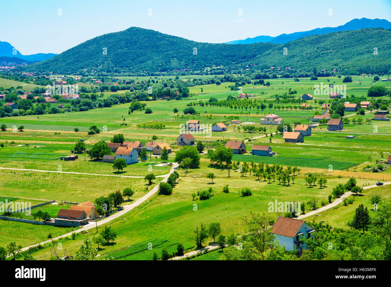 Countryside north of Niksic, in Northern Montenegro Stock Photo - Alamy