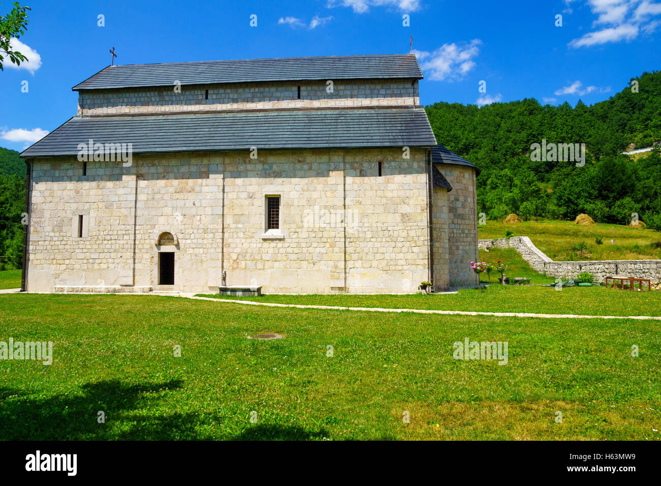 The Piva Monastery (Church of Sv. Bogorodica or Church of the ...