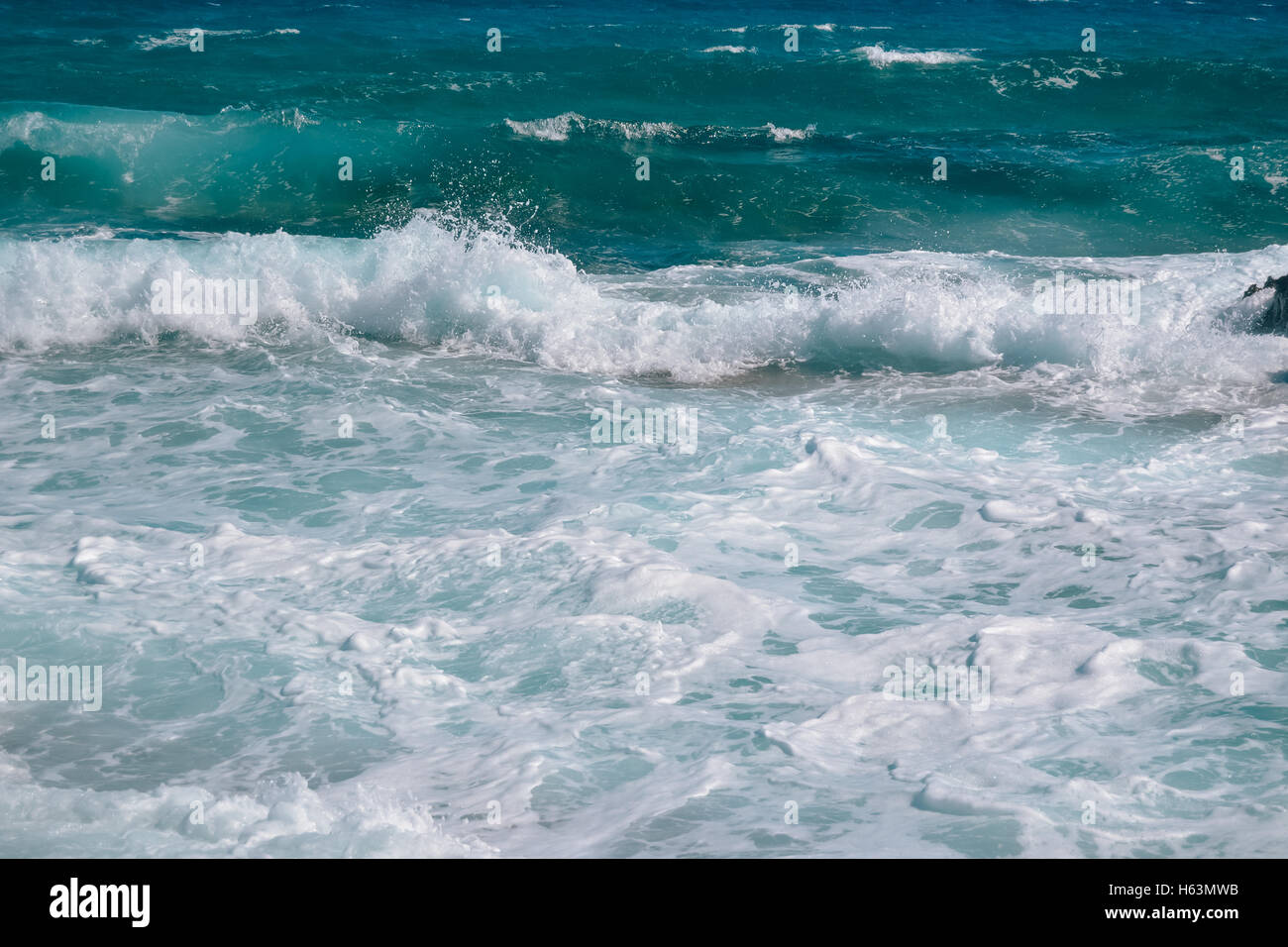 blue sea of Cyprus Stock Photo - Alamy