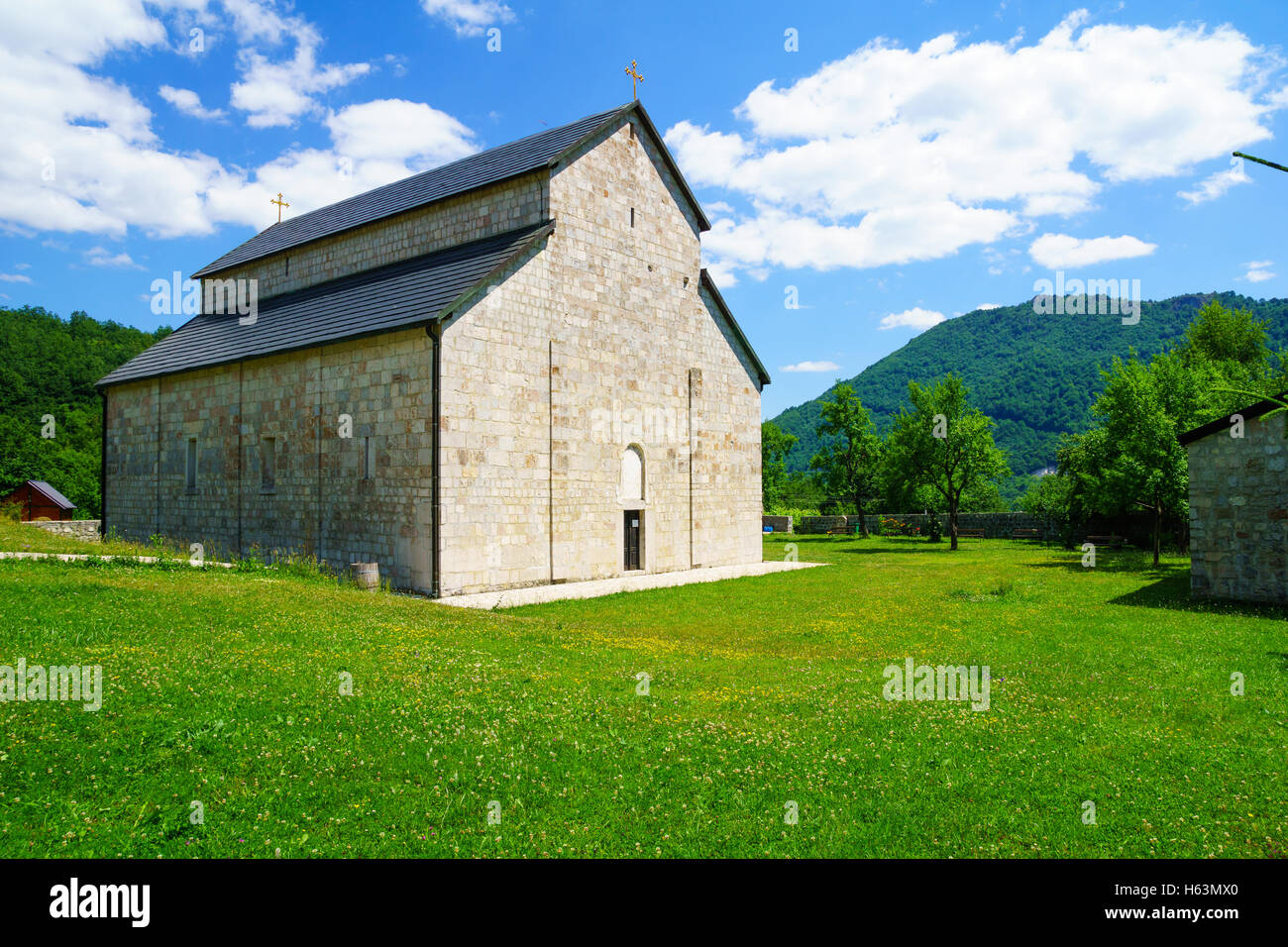 The Piva Monastery (Church of Sv. Bogorodica or Church of the ...