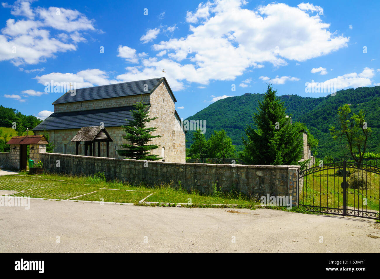 The Piva Monastery (Church of Sv. Bogorodica or Church of the ...
