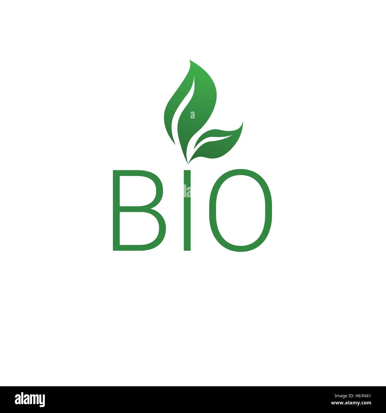 Eco Friendly Organic Natural Product Web Icon Green Logo Stock Vector ...