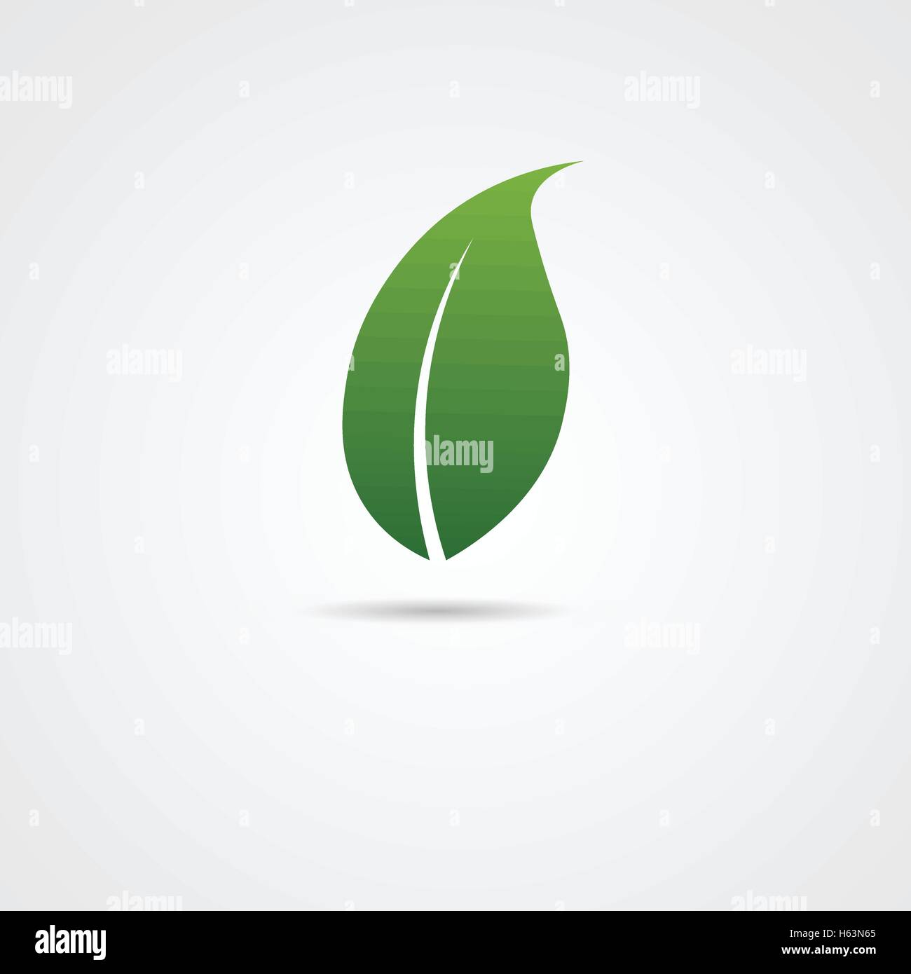 Eco Friendly Organic Natural Product Web Icon Green Logo Stock Vector ...