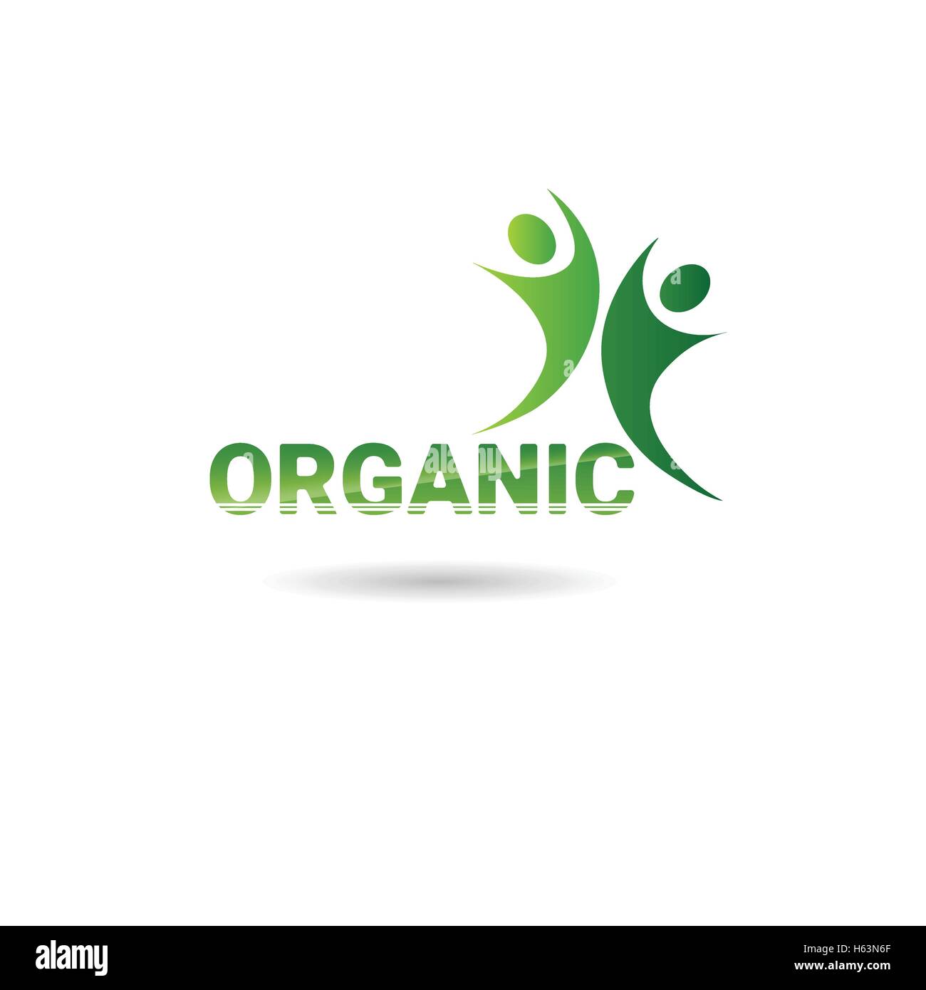Eco Friendly Organic Natural Product Web Icon Green Logo Stock Vector ...