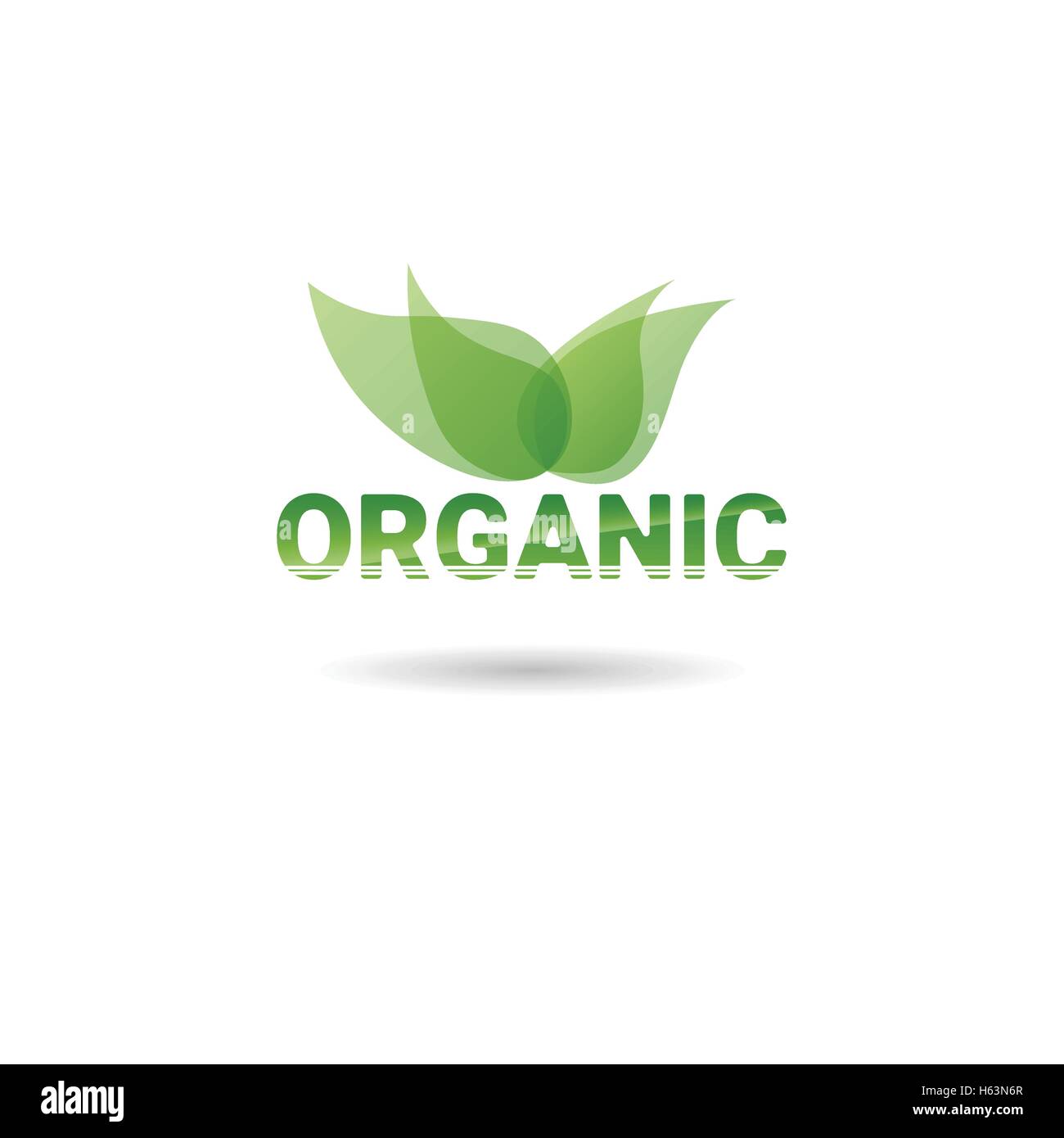 Eco Friendly Organic Natural Product Web Icon Green Logo Stock Vector ...