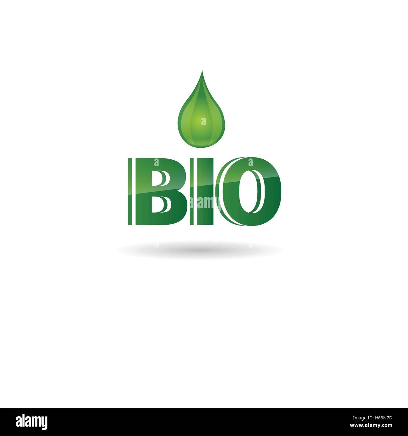 Eco Friendly Organic Natural Product Web Icon Green Logo Stock Vector ...