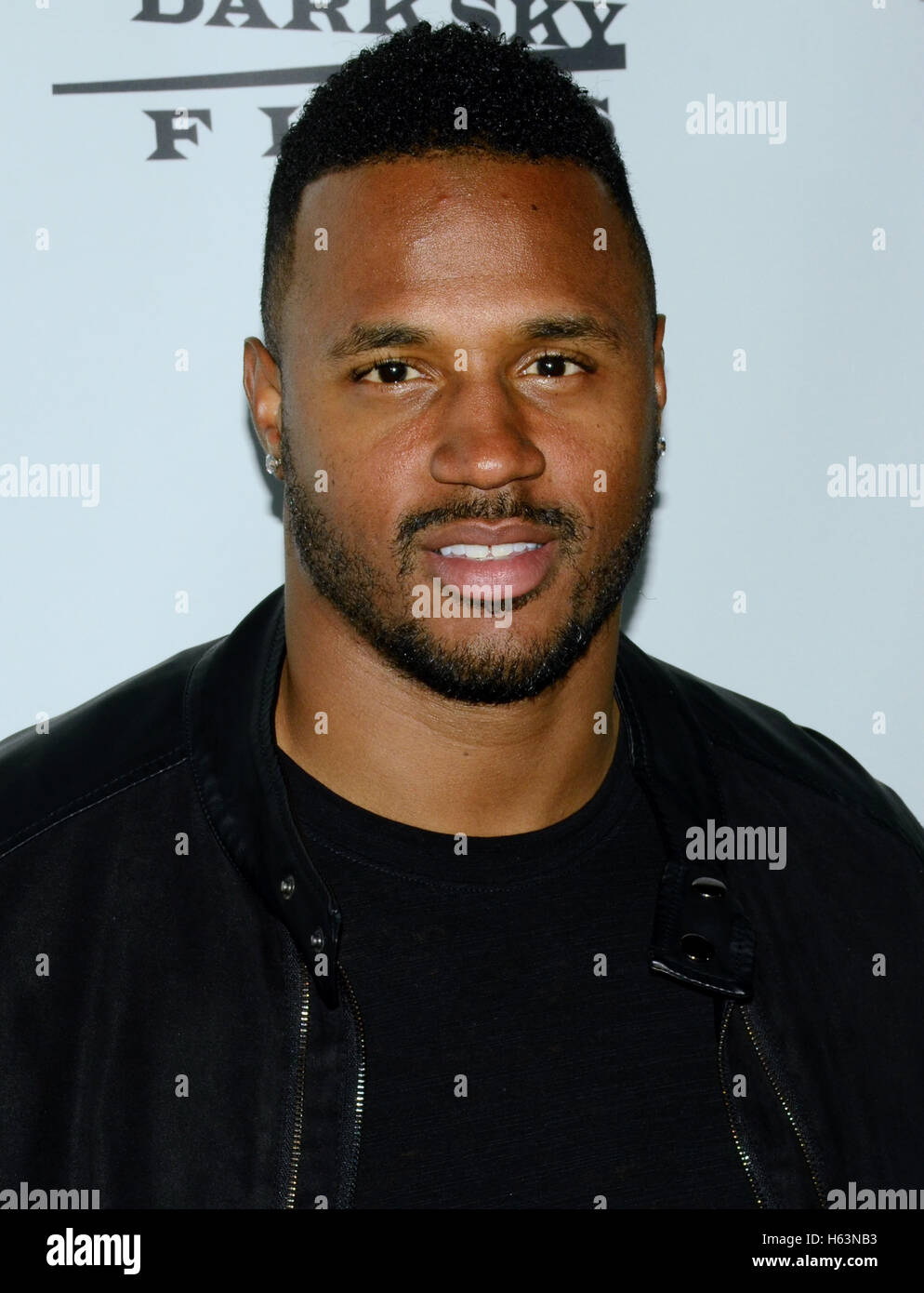 James Anderson attends the premiere of Dark Sky Films' "Emelie" at ...