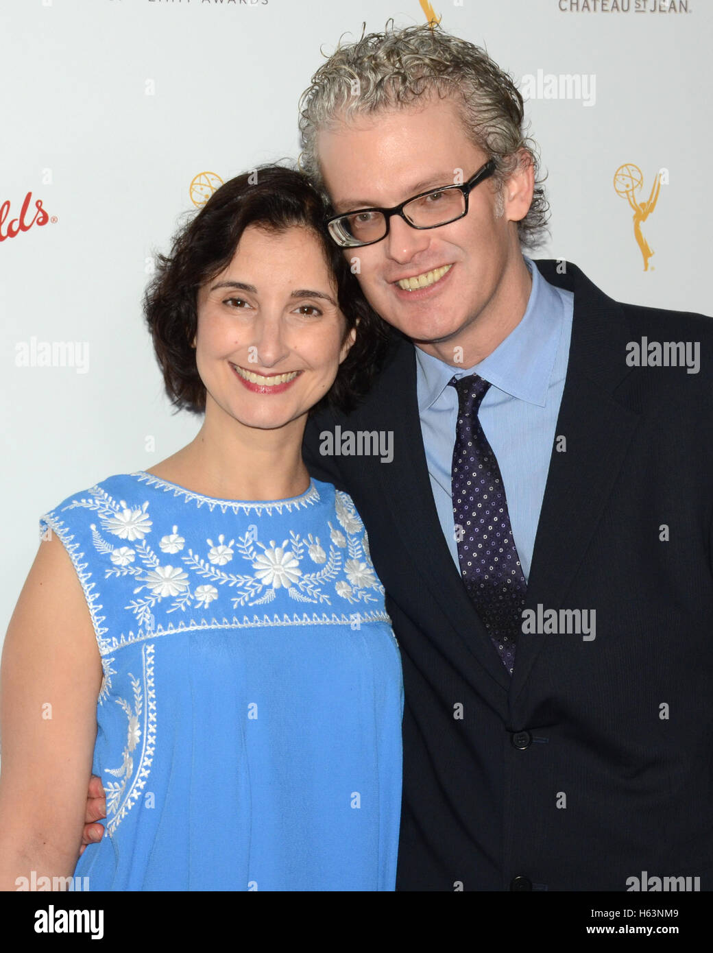 Tina O'Keith and Producer Dan O'Keefe, attends the Television Academy ...