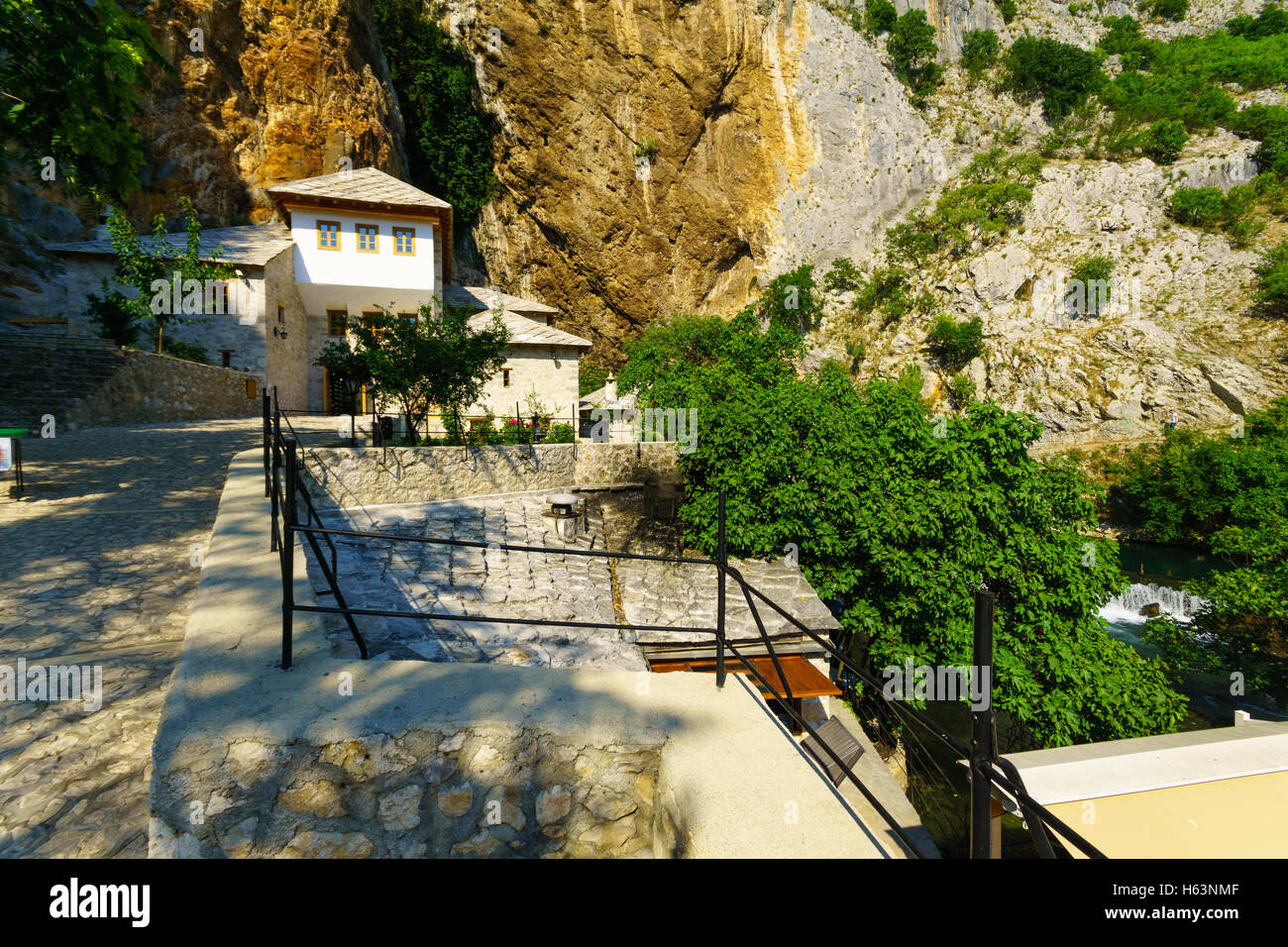 The Tekija, a Sufi Monastery, in Blagaj, Bosnia and Herzegovina Stock ...