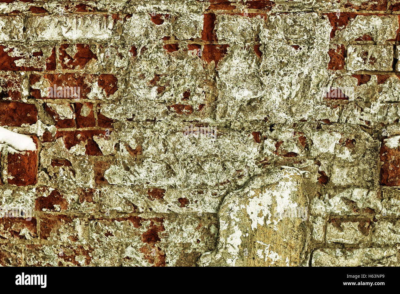 brick wall street shabby Stock Photo - Alamy