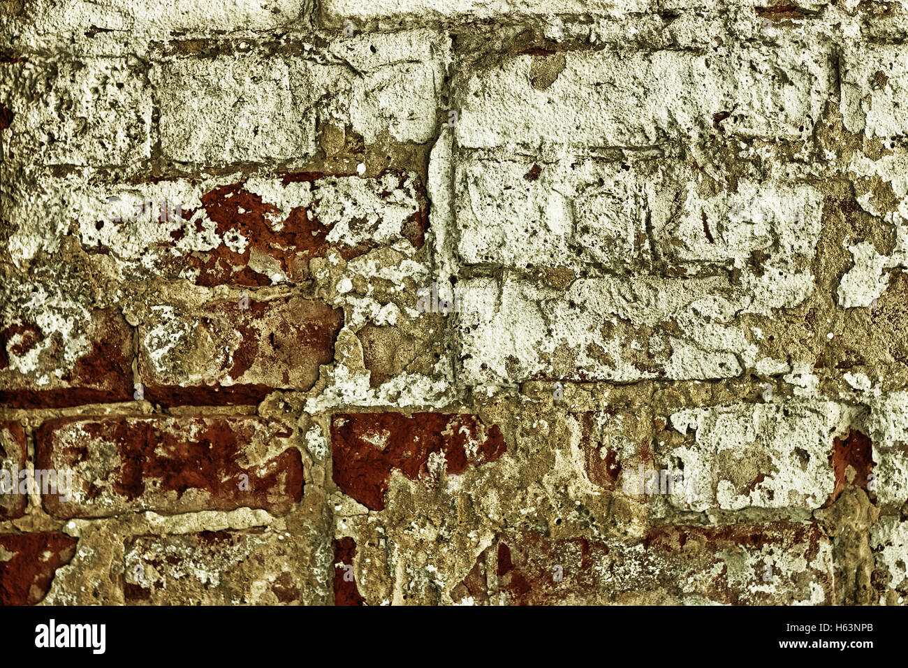 brick wall street shabby Stock Photo - Alamy