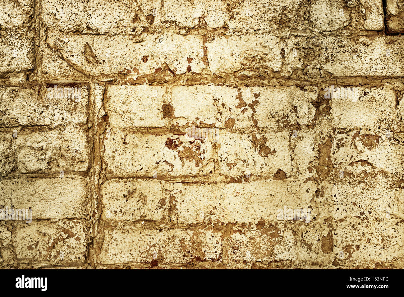 brick wall street shabby Stock Photo - Alamy