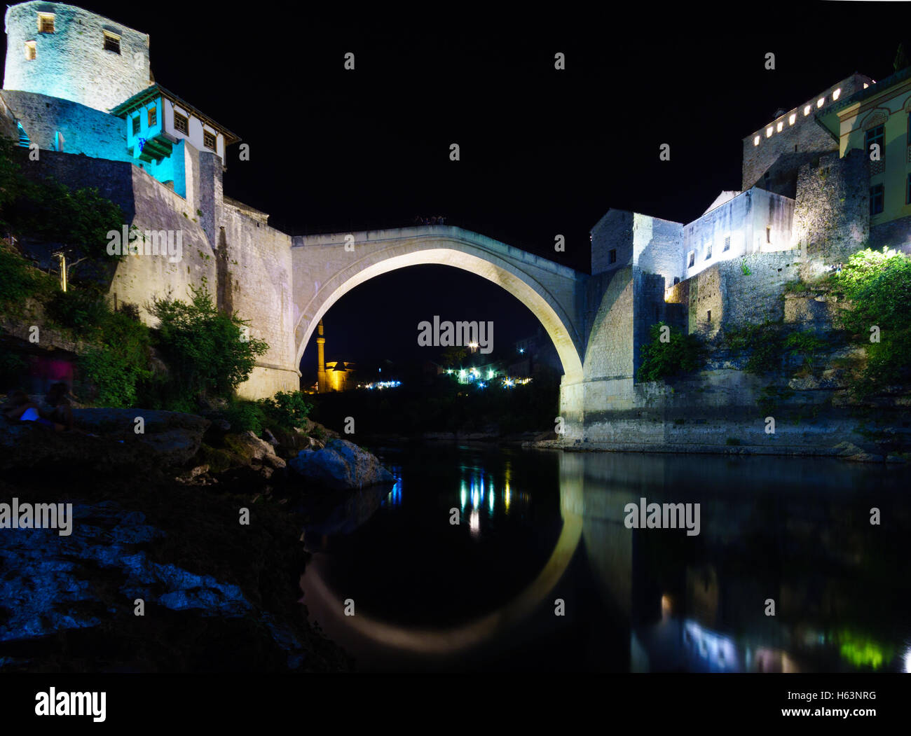 Mostar night hi-res stock photography and images - Alamy