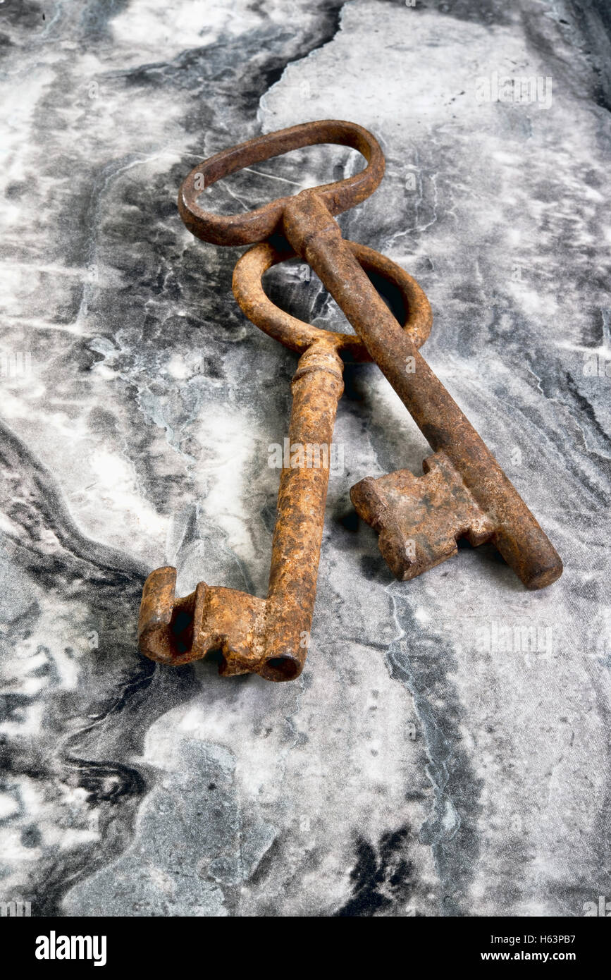 Old prison keys hi-res stock photography and images - Alamy