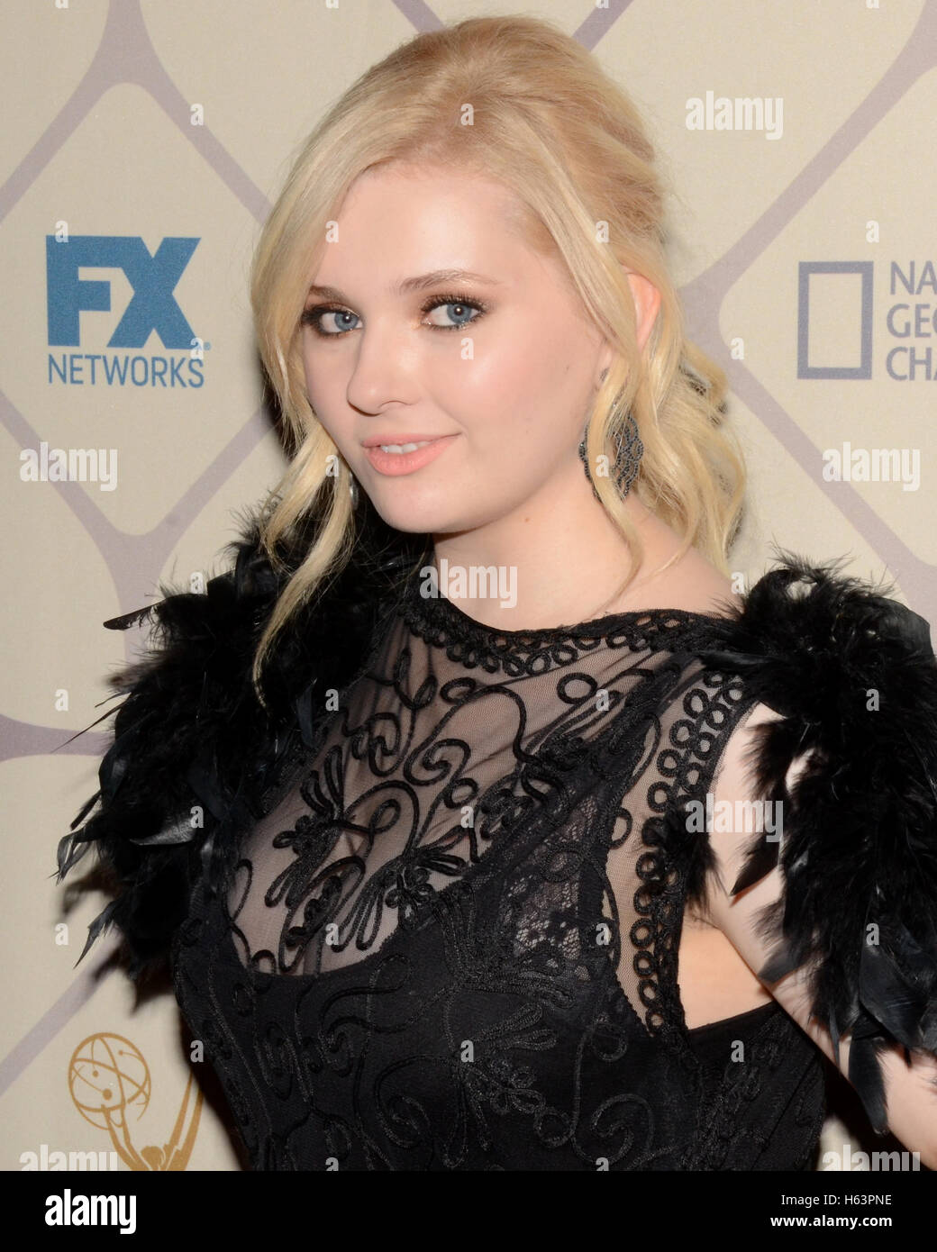 Abigail Breslin attends the 67th Primetime Emmy Awards Fox after party ...