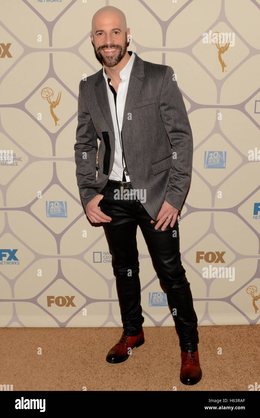 Chris Daughtry attends the 67th Primetime Emmy Awards Fox after party ...