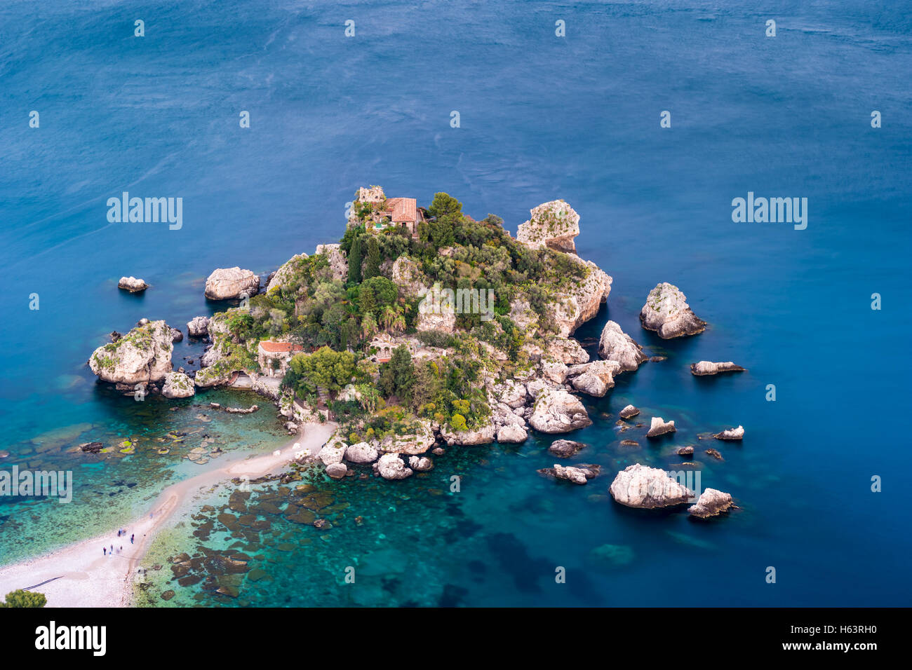 Beautiful landscape of Taormina, Italy Stock Photo - Alamy