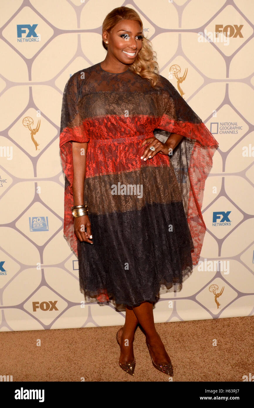TV personality NeNe Leakes attends the 67th Primetime Emmy Awards Fox ...