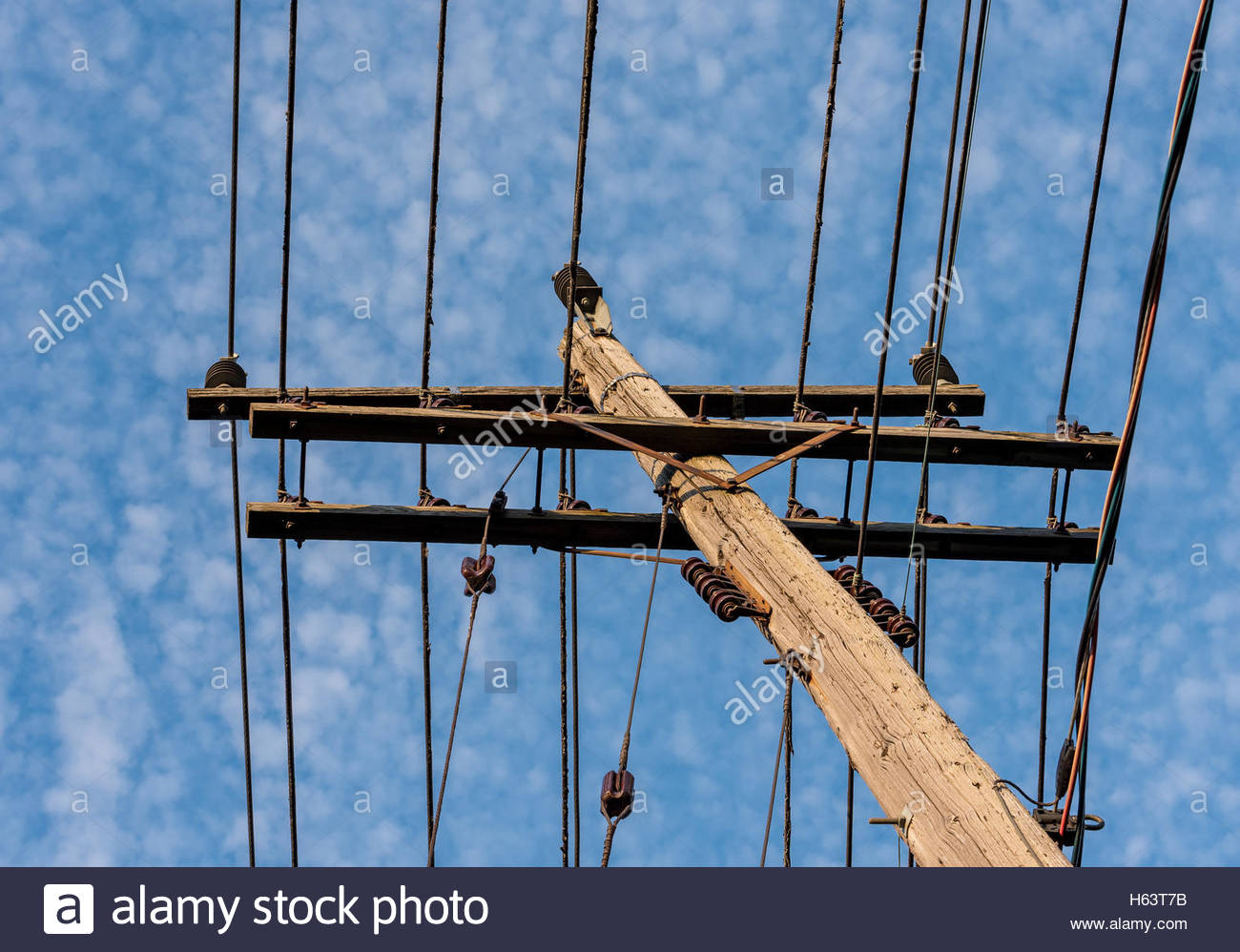 Electric Pole High Resolution Stock Photography and Images - Alamy