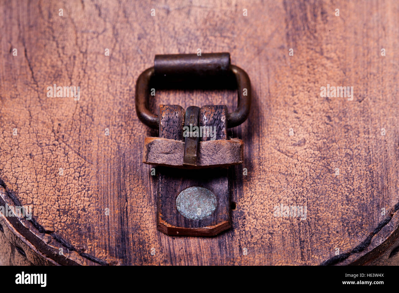 leather buckle close-up abstract background Stock Photo - Alamy