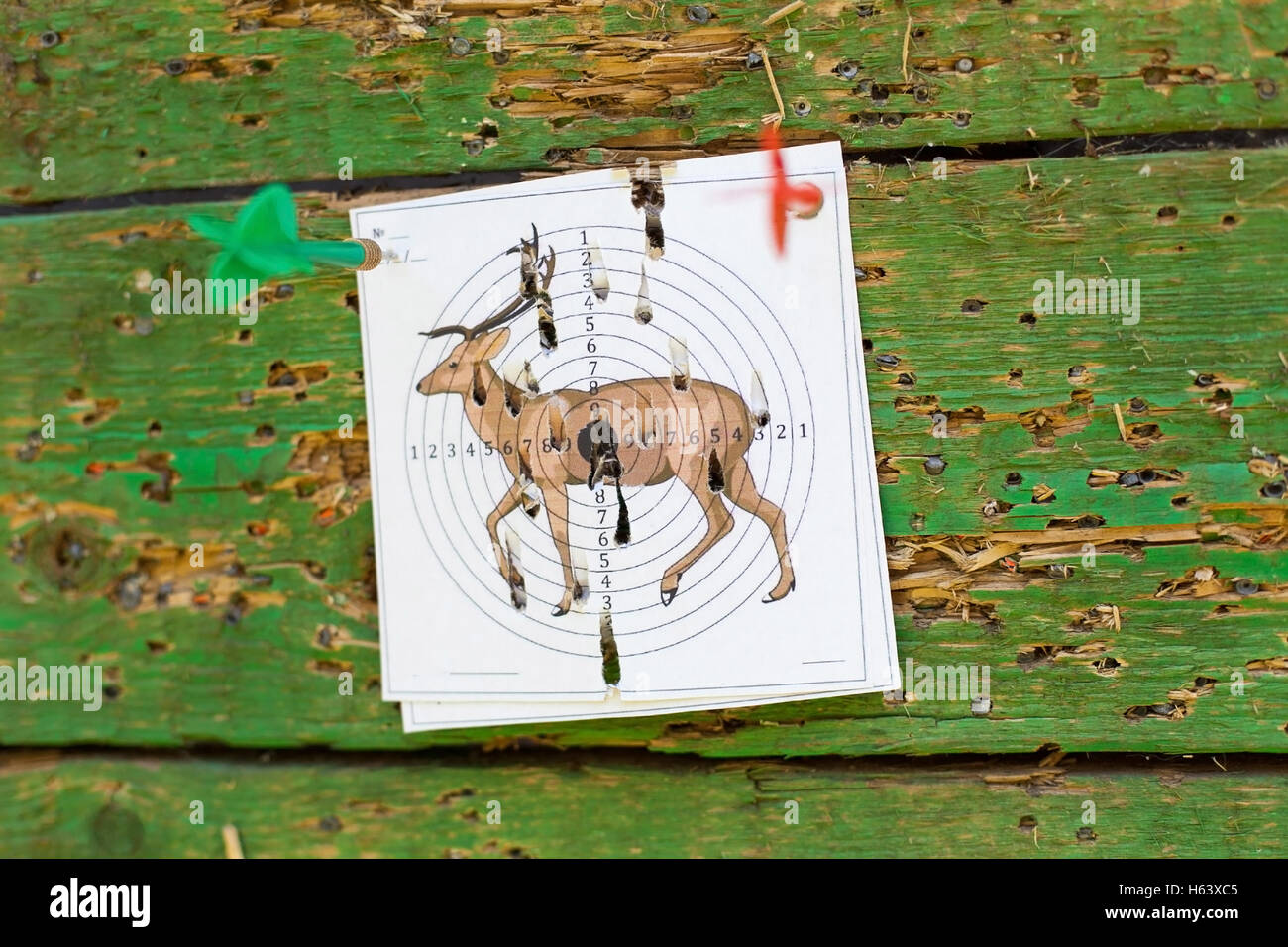 Firing at a target Stock Photo - Alamy