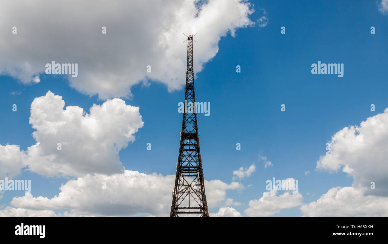 Gliwice radio tower transmission tower hi-res stock photography and ...