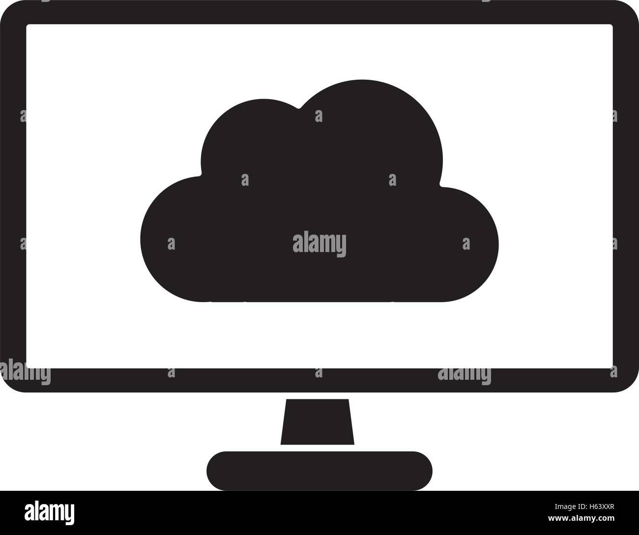 Isolated cloud computing design Stock Vector Image & Art - Alamy
