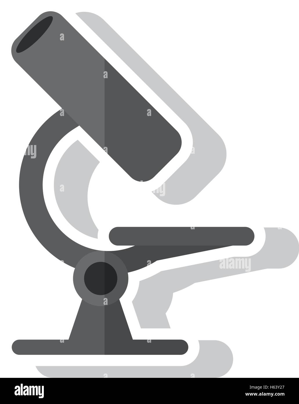 Isolated microscope of laboratory design Stock Vector Image & Art - Alamy