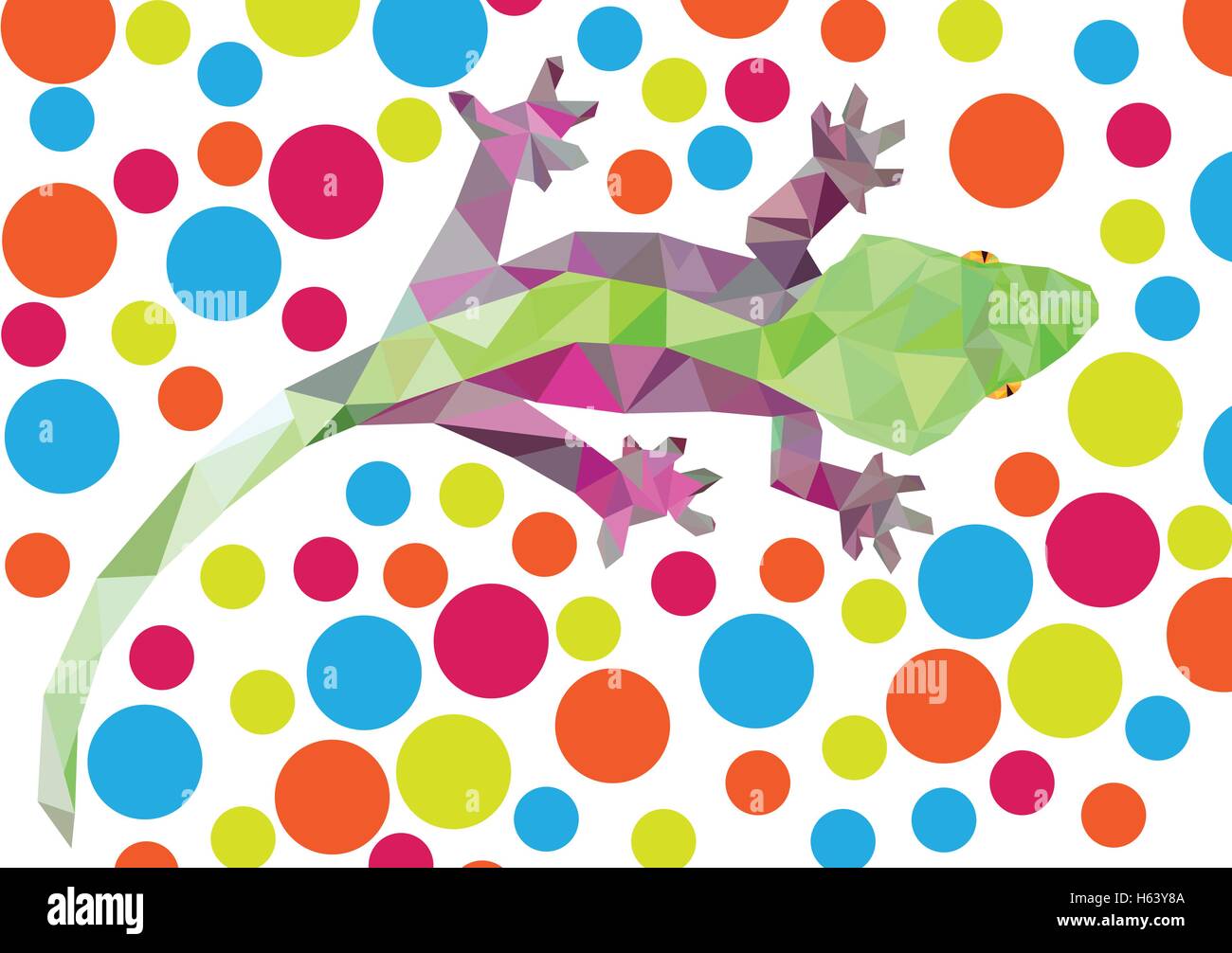 Gecko Vector Vectors High Resolution Stock Photography and Images - Alamy
