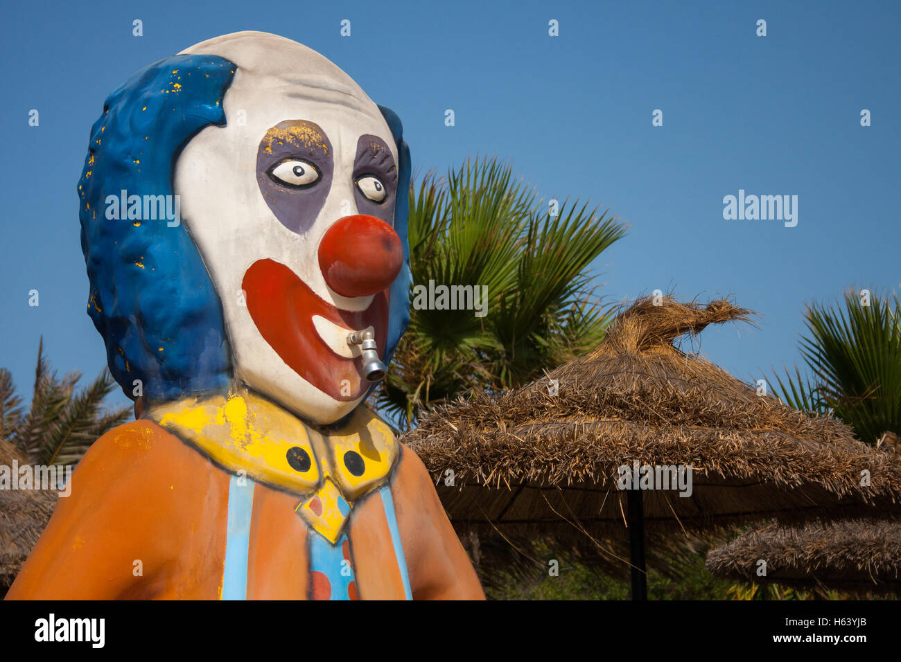 Oleta River Statue Park Clown