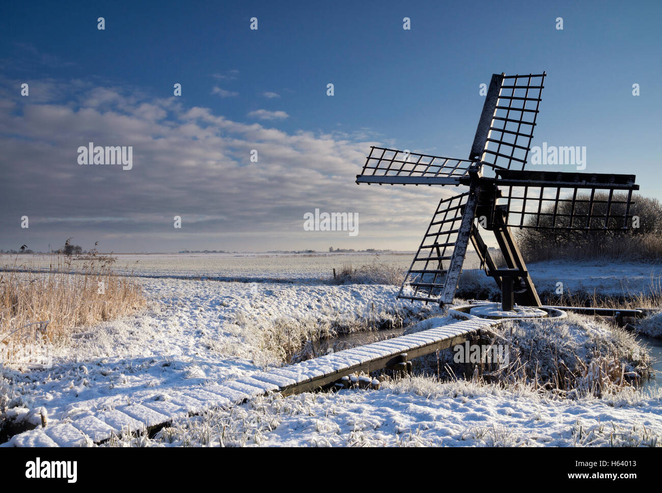 Friesland snow wijckel winter hi-res stock photography and images - Alamy