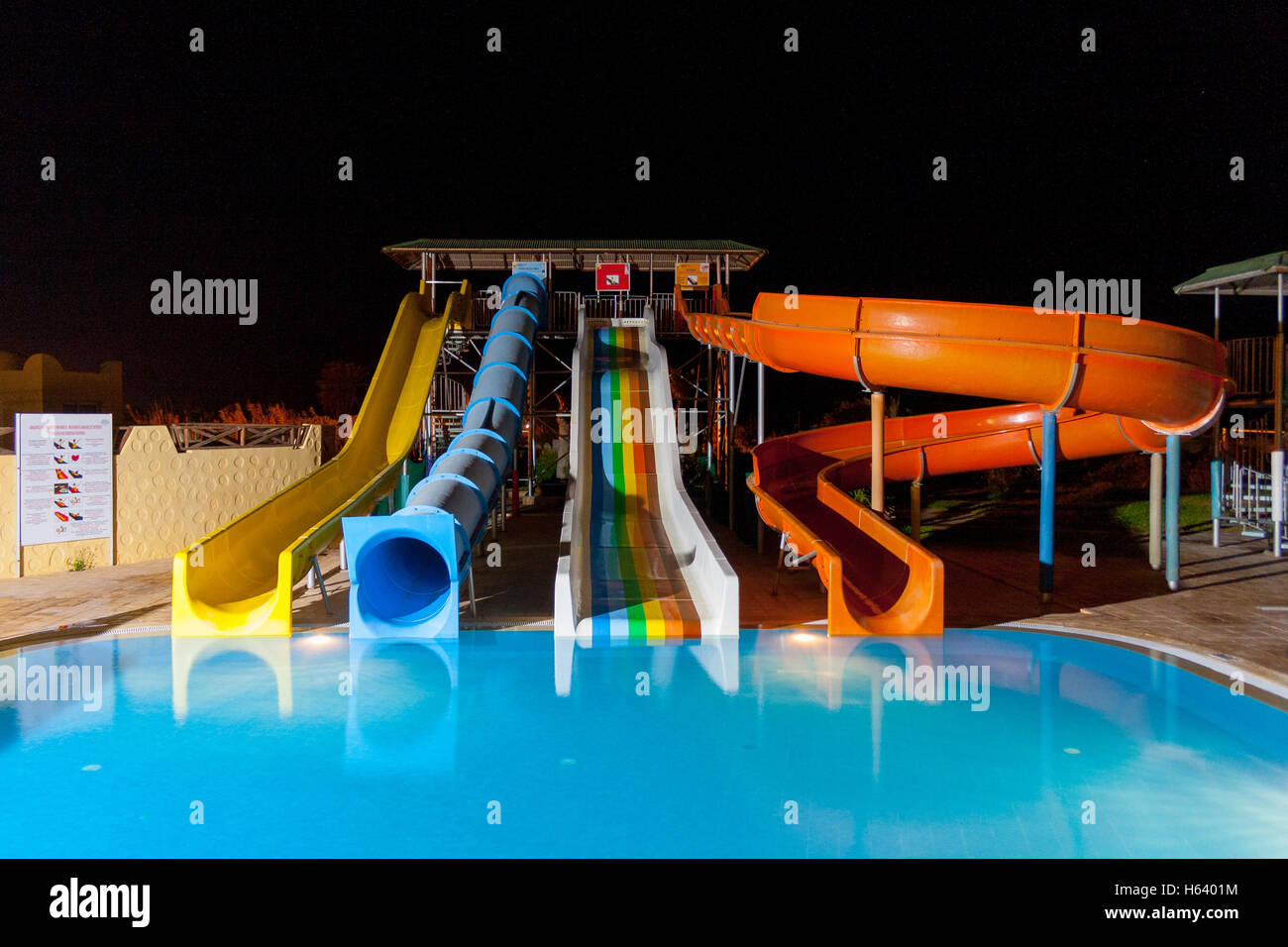 Slides water hi-res stock photography and images - Alamy
