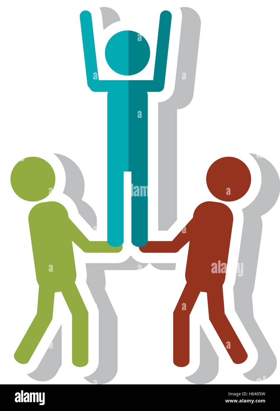Isolated group of pictograms design Stock Vector Image & Art - Alamy