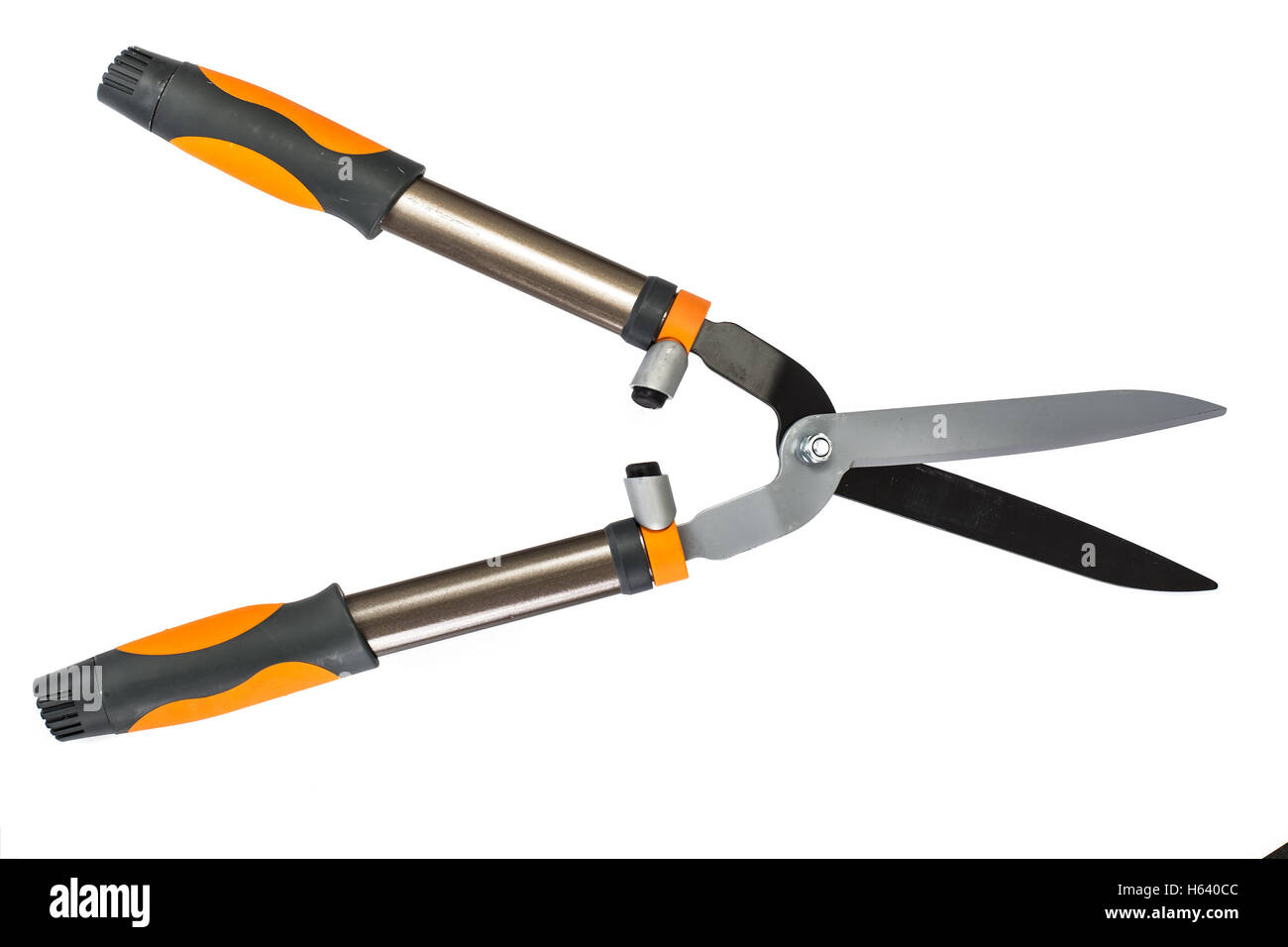 Gardening Scissors Isolated on White Background Stock Photo - Alamy