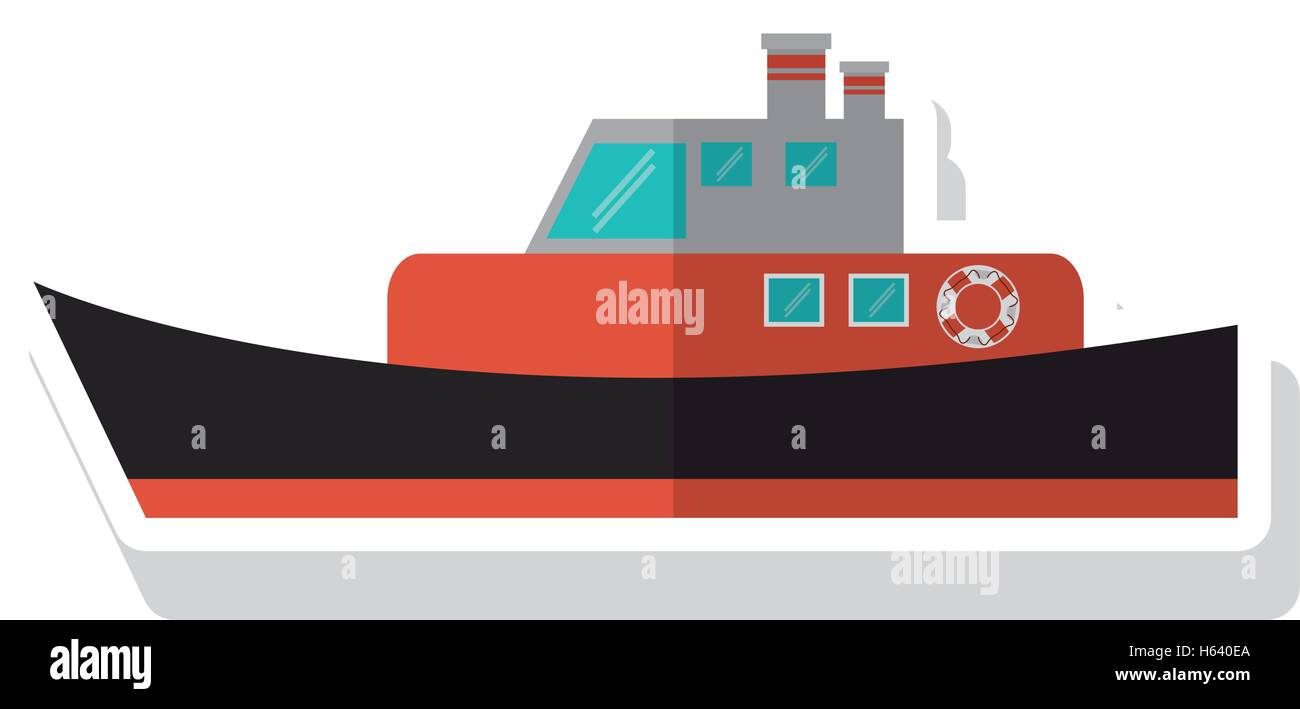 Isolated ship design Stock Vector Image & Art - Alamy