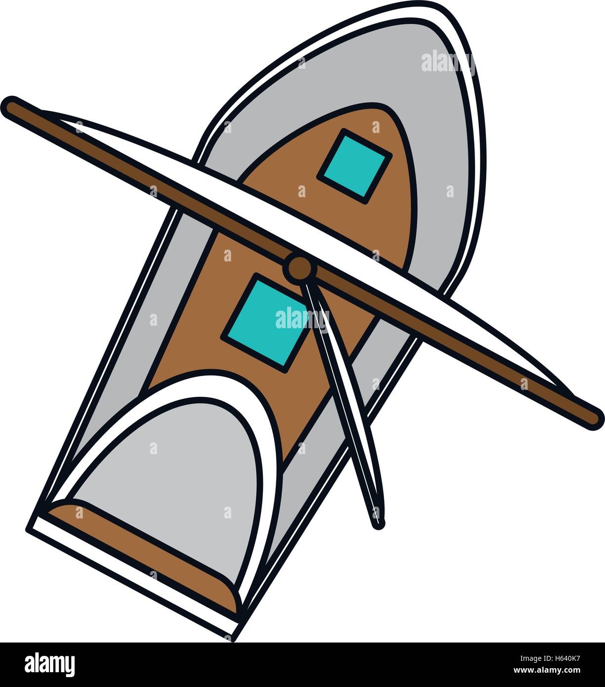 Isolated sailboat ship design Stock Vector Image & Art - Alamy