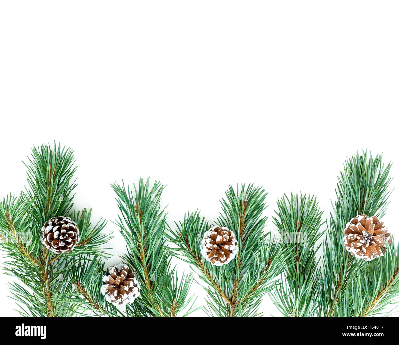 Simple christmas border hi-res stock photography and images - Alamy