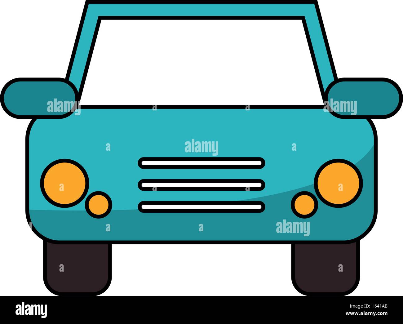 Isolated car vehicle design Stock Vector Image & Art - Alamy